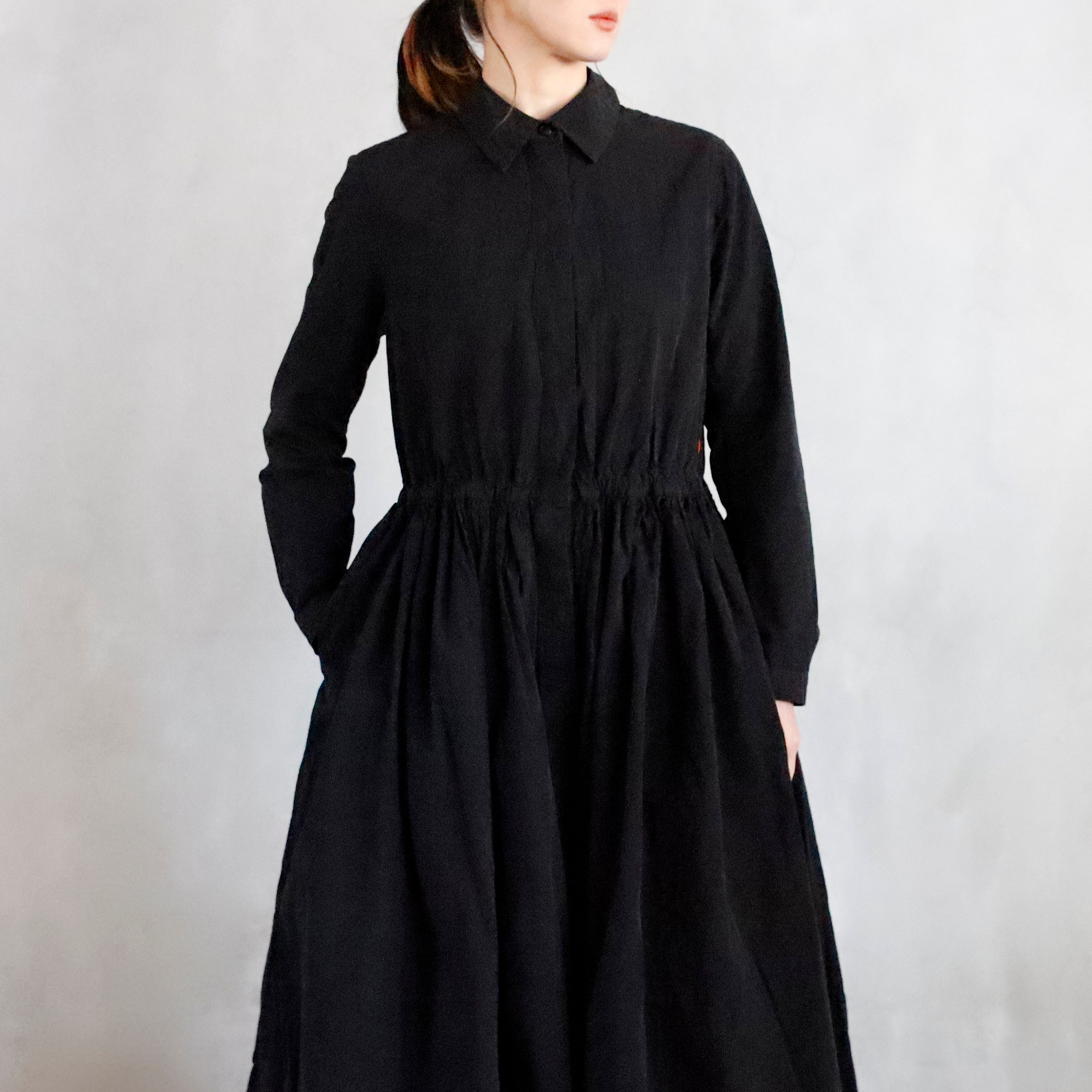 PANZY DRESS ― BLACK – VISIONS